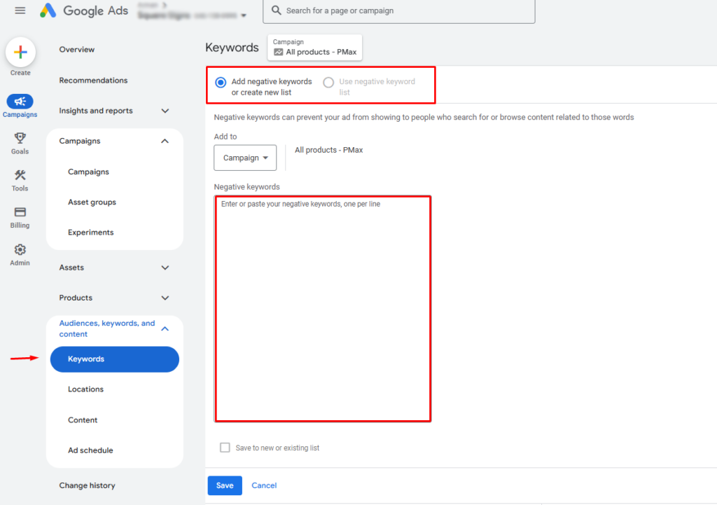 How to Use Negative Keywords in Performance Max Campaigns 2026 - PPC mania